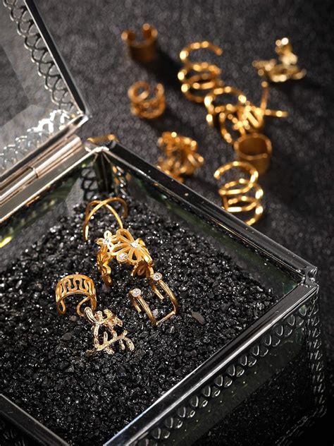8 Pairs Stainless Steel Ear Cuff Non Piercing Clip On Cartilage