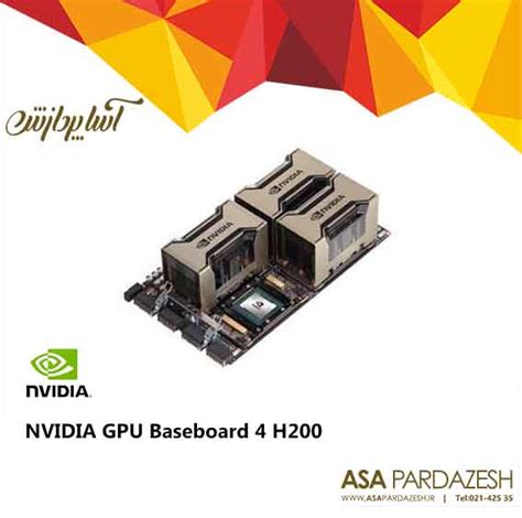 Nvidia Gpu Baseboard 4 H200 مشخصات قیمت آساپردازش