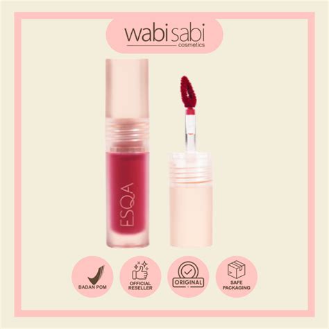 Jual Esqa Slick Drip Serum Lip Tint Shopee Indonesia