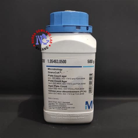 Jual Plate Count Agar Merck Per Gram Shopee Indonesia