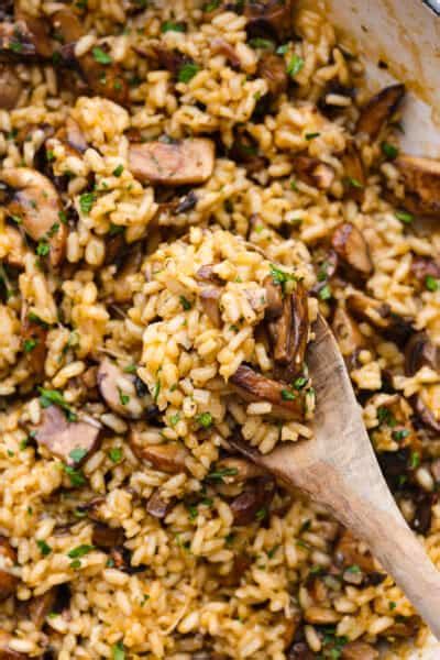 Creamy Mushroom Risotto Recipe The Recipe Critic