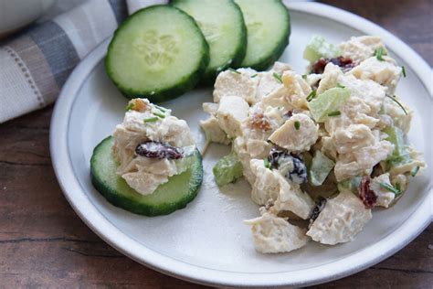 Cranberry Walnut Chicken Salad Delightfully Low Carb