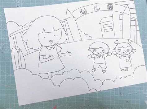 宝宝眼中的幼儿园简笔画怎么画简单笔画（精选10张） 简笔画图片大全