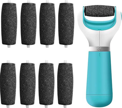 8pcs Durable Replacement Rollers Heads Refills Efficient Foot Care For Scholl Foot File
