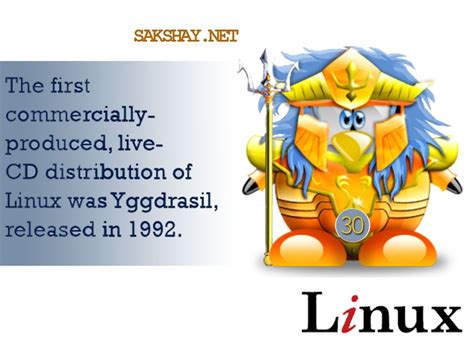linux fact of the day 30 30 the first commercially produced live cd