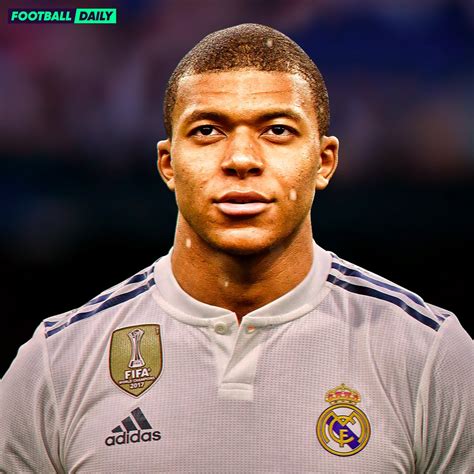 عکس های امباپه با لباس رئال مادرید طرفداری