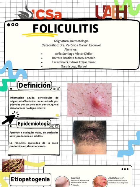 Guía Completa Sobre Foliculitis En Dermatología Pdf Inflamación