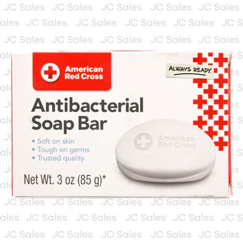 American Red Cross Antibacterial Soap 3 Oz Jc Sales