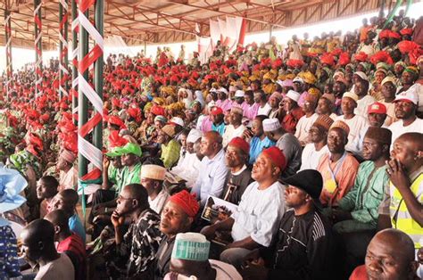 Photos From Pdp Presidential Campaign Rally In Yola Adamawa Politics