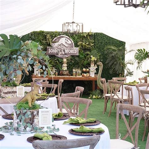 Karas Party Ideas Jurassic Park Dinosaur Birthday Party Karas Party