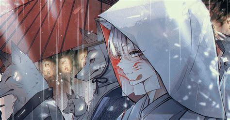狐の嫁入り 狐の嫁入り 夜市のイラスト Pixiv