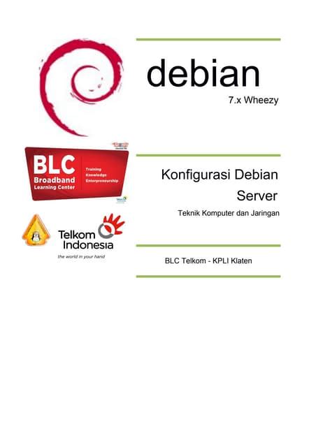 Modul Konfigurasi Debian Server Pdf
