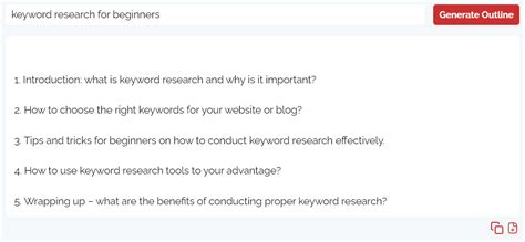 Blog Outline Generator Free Ai Blog Topic Generator