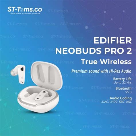 Jual Edifier Neobuds Pro 2 True Wireless Tws Anc Spatial Audio Ldac