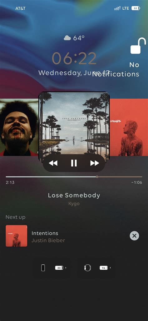 [question] Does Anyone Know How To Remove The Lock Icon And The “no Notifications” Text R