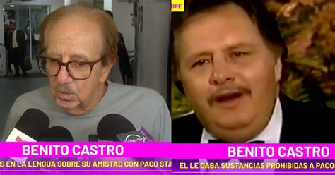 Benito Castro Confiesa Que él Era Quien Le Daba Sustancias Prohibidas A