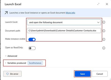 insert column and row into excel worksheet using power automate desktop