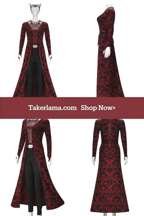 Wanda Maximoff Scarlet Witch Red Costume Doctor Strange In The