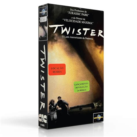 Twister O Lado Aterrorizante Da Natureza Fita VHS StudioVHS TvFita