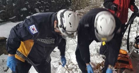 정선 스키장서 10세 남아 리프트 10m 아래로 추락헬멧 착용