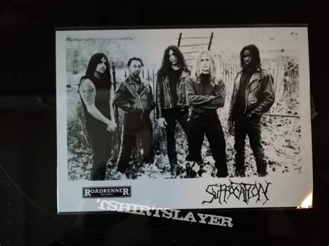 Suffocation Promo Photo 92 Tshirtslayer Tshirt And Battlejacket Gallery