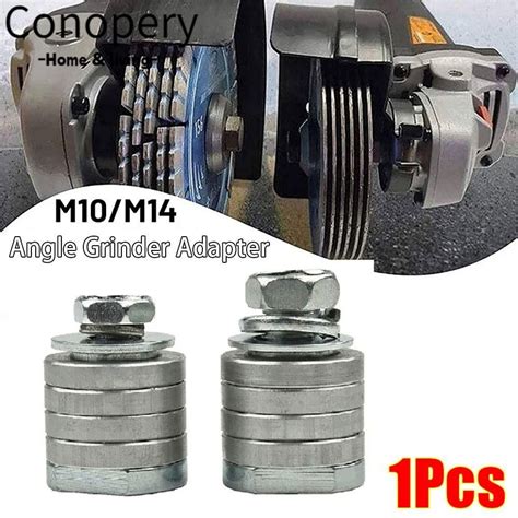 Conopery 1 Cái Bộ Chuyển Đổi Máy Xay Góc Khóa Hạt Khe Cắm Dụng Cụ Điện Phụ Kiện Bộ Chuyển Đổi