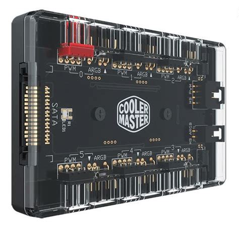 ดม CoolerMaster ARGB PWM พอรต ARGB และพอรต PWM พอรต และสวนประกอบ Shopee Thailand
