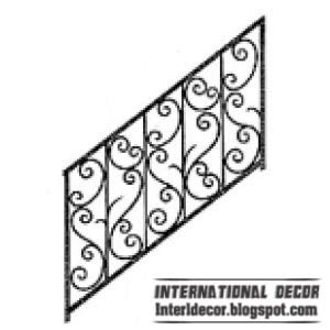 Iron Stairs Railings Designs Iron Staircase Railings Designs