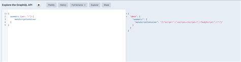 Fetching Tracking Scrips Data With Graphql Issue Nystudio