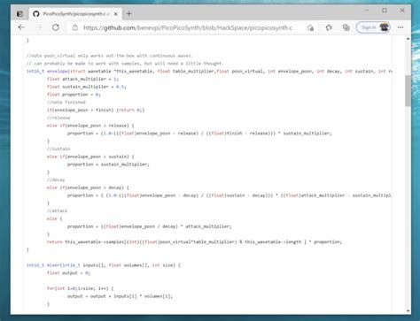 Pico Pico Synth Hackspace Raspberry Pi