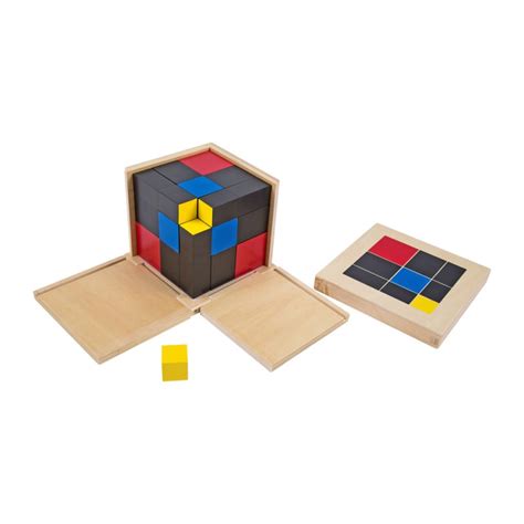 Trinomial Cube Eando Montessori