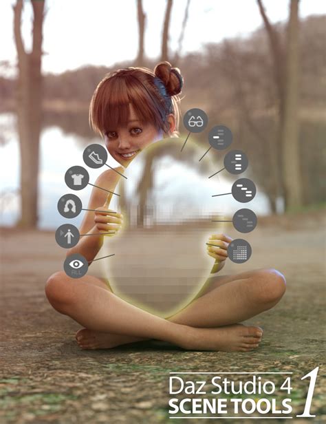 Daz Studio 4 Scene Tools Set 1 Daz 3d