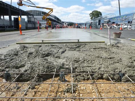 Adelaide 500 Pit Lane Pavement Psi Pavements Concreting Services