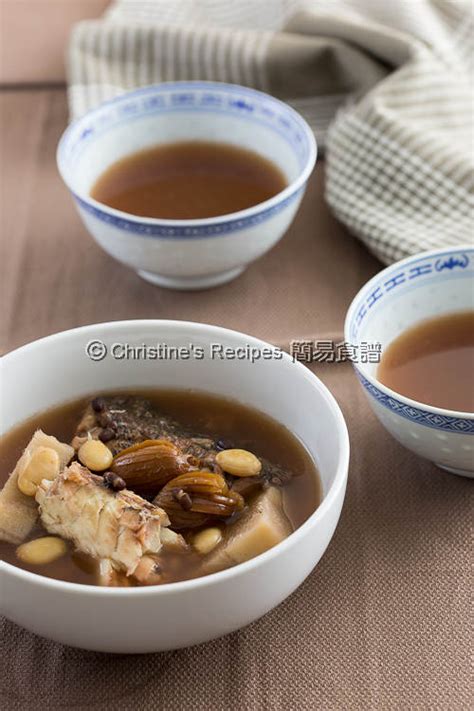 Kudzu Root Adzuki Bean And Flathead Fish Soup