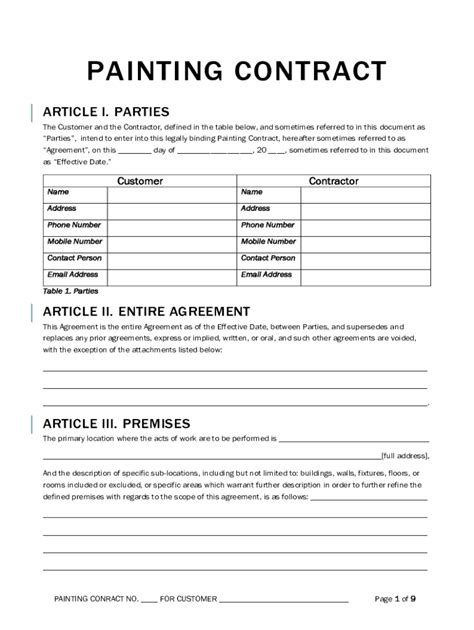 Fillable Online Appendix E Sample Contract Fax Email Print PdfFiller