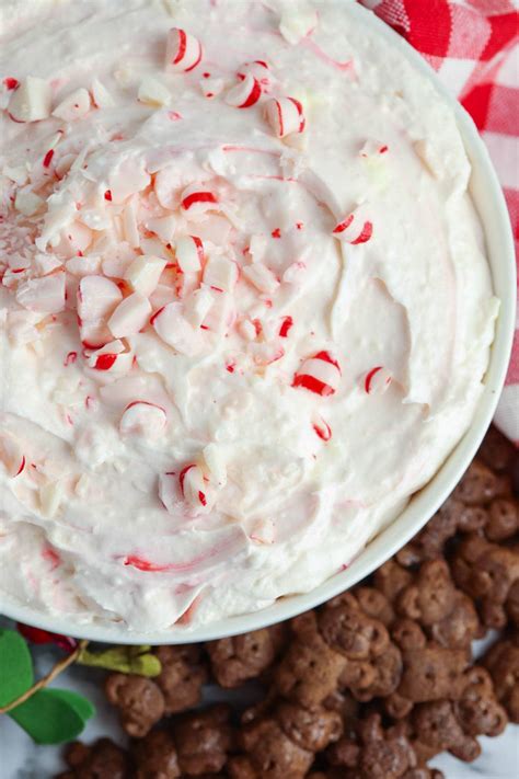 Peppermint Dip Christmas Dessert Dip Upstate Ramblings
