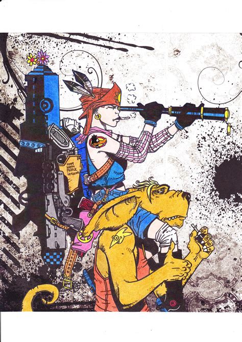 Tank Girl And Booga By Madame Mollie On Deviantart