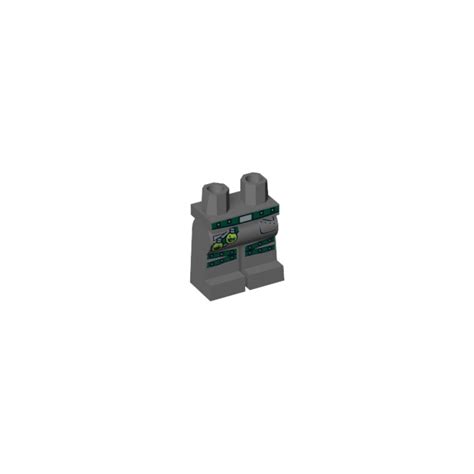 Lego Dark Stone Gray Toxikita Minifigure Minifigure Hips And Legs 3815