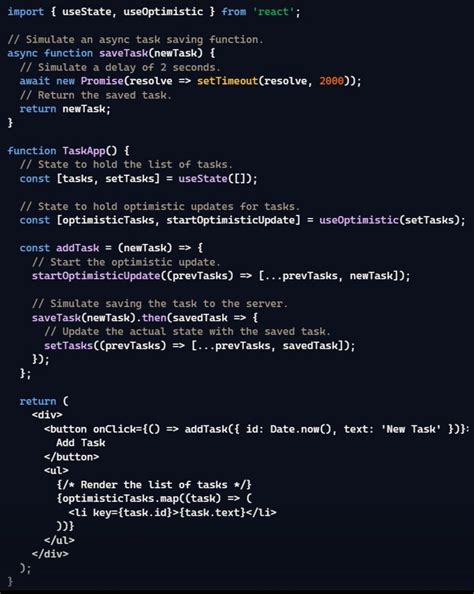 Karamat Ali On Linkedin React19 Useoptimistic Reactjs