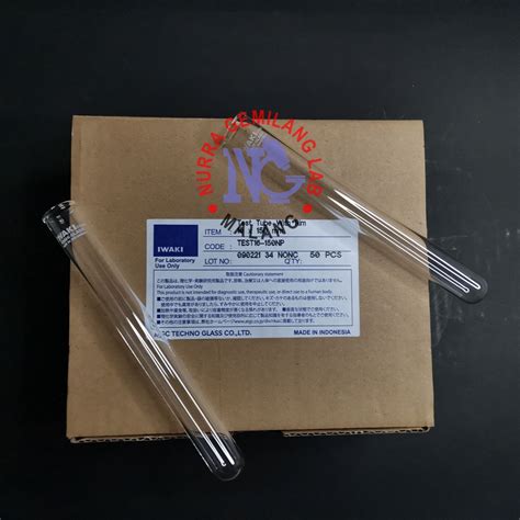 Jual Test Tube Iwaki Tabung Reaksi Iwaki All Size Shopee Indonesia
