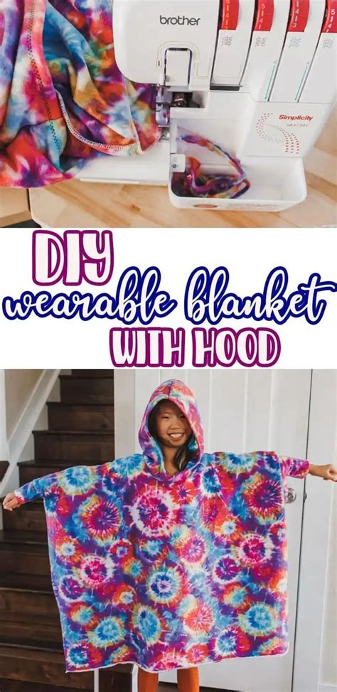 Learn How To Sew An Easy Diy Wearable Blanket In Any Size This