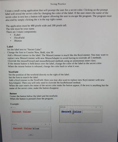 Solved Hello Can You Please Help Me Complete The Following