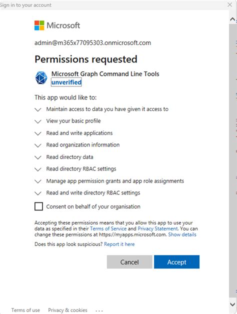 Azure Ad Application Limited Scopes Cloudm