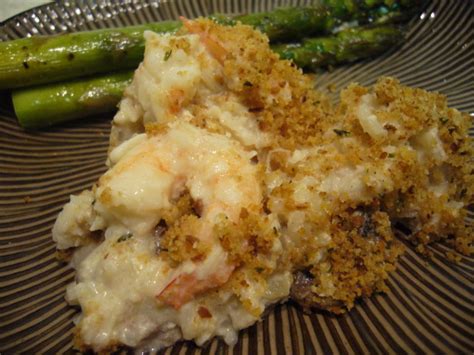 Seafood Newburg Casserole Recipe