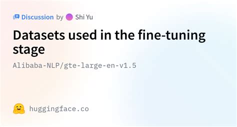 Alibaba NLP Gte Large En V Datasets Used In The Fine Tuning Stage