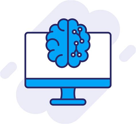 Machine Learning Line Filled Backgroud Icon 38256478 Vector Art At Vecteezy