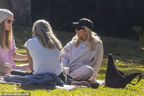 The Project Carrie Bickmore A Rocks Laid Back Look As She Enjoys A