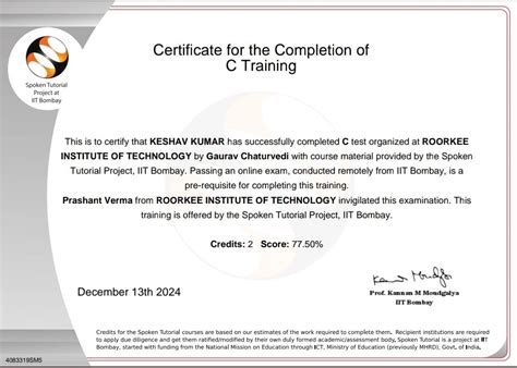 Keshav Thakur On Linkedin Achievement Iitbombay Cprogramming Learning