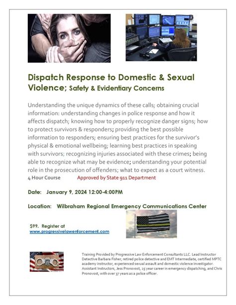 New Flyer Dispatch Response To Domestic And Sexual Violence Page 001