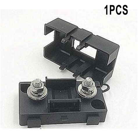Heavy Duty Fuse Holder M6 Bolt On Fuse 12 24v 60 To 500 Amp Small Flat